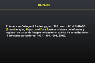 BI-RADS 5 EDICION | PPT