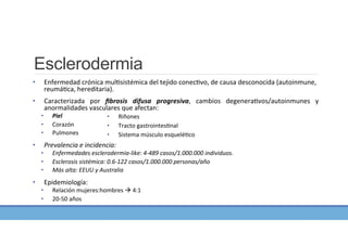 Esclerosis sistémica cutánea limitada | PDF