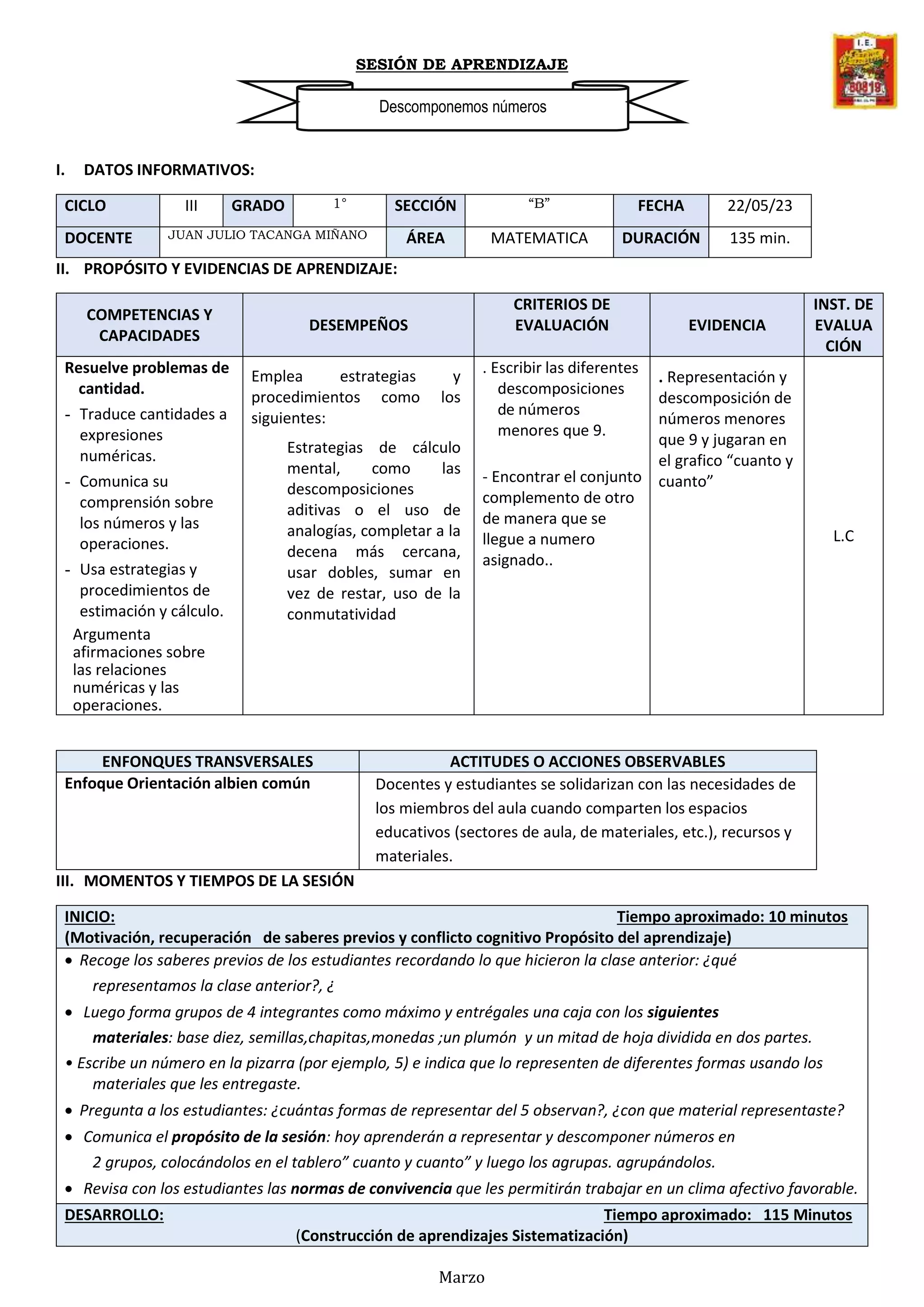 SESION -Descomponemos numeross.docx