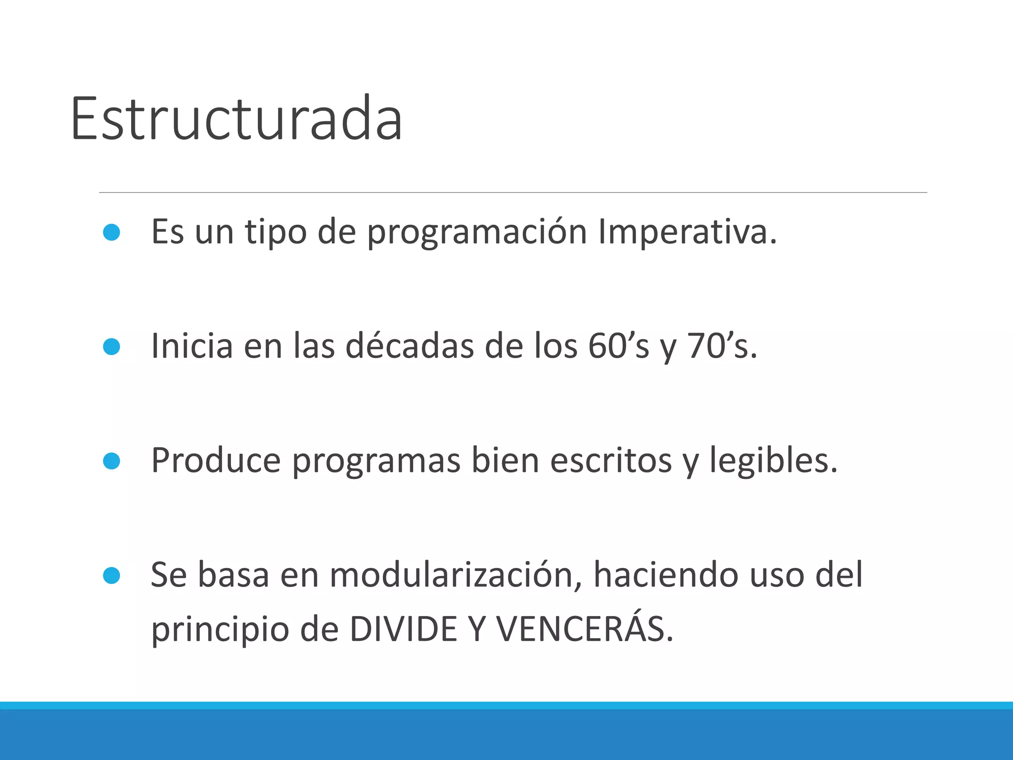 Paradigmas de programación | PPTX | Programming Languages | Computing