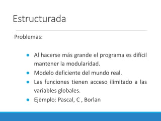 Paradigmas de programación | PPTX | Programming Languages | Computing