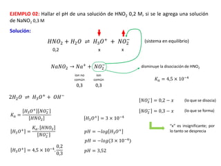 Constante de disociacion | PDF