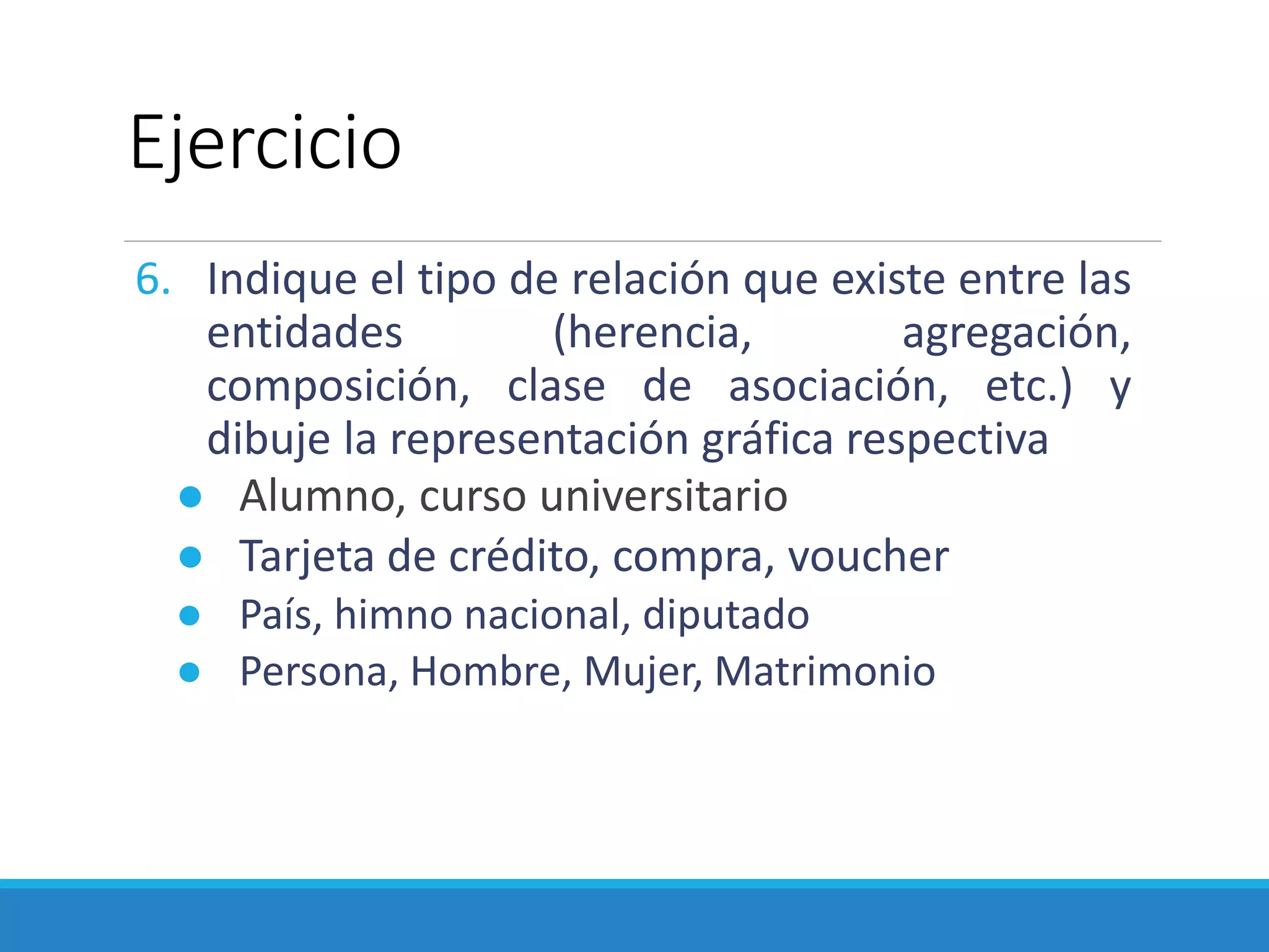 Programación Orientada a Objetos - Otras relaciones entre clases | PPTX