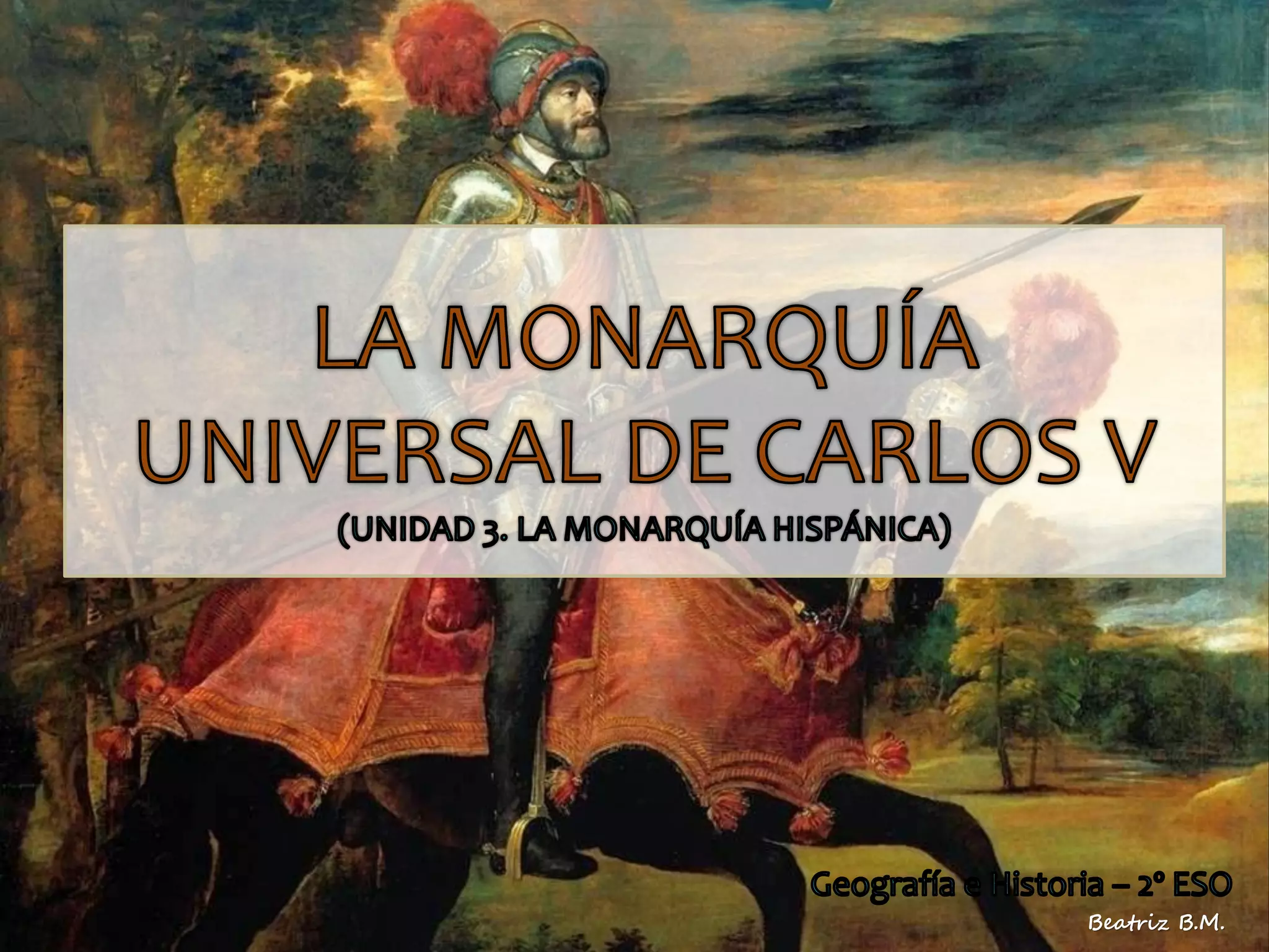 La monarquía universal de Carlos V | PDF | Christianity | Religion ...