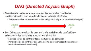 ppt de variables y diagrama acíclico dirigido | PPTX