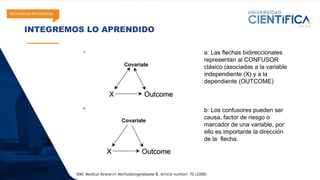 ppt de variables y diagrama acíclico dirigido | PPTX