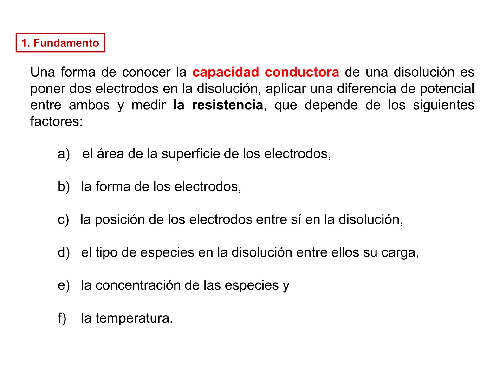 Metodos electroanaliticos (conductimetria) | PDF