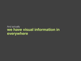 Visual communication overview | KEY | Science
