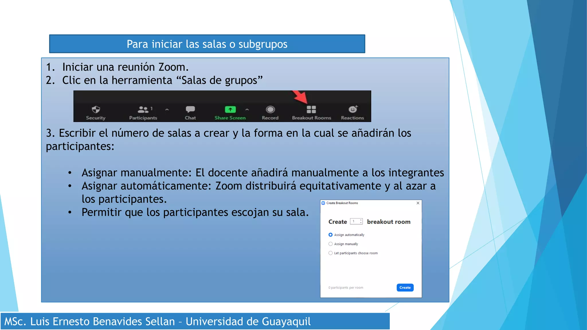 Tutorial Básico Zoom | PPT