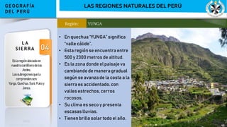 SESION 26 - Las Regiones Naturales del Perú.pptx