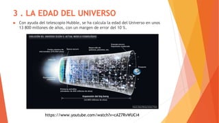 Universo origen y evolución | PPTX