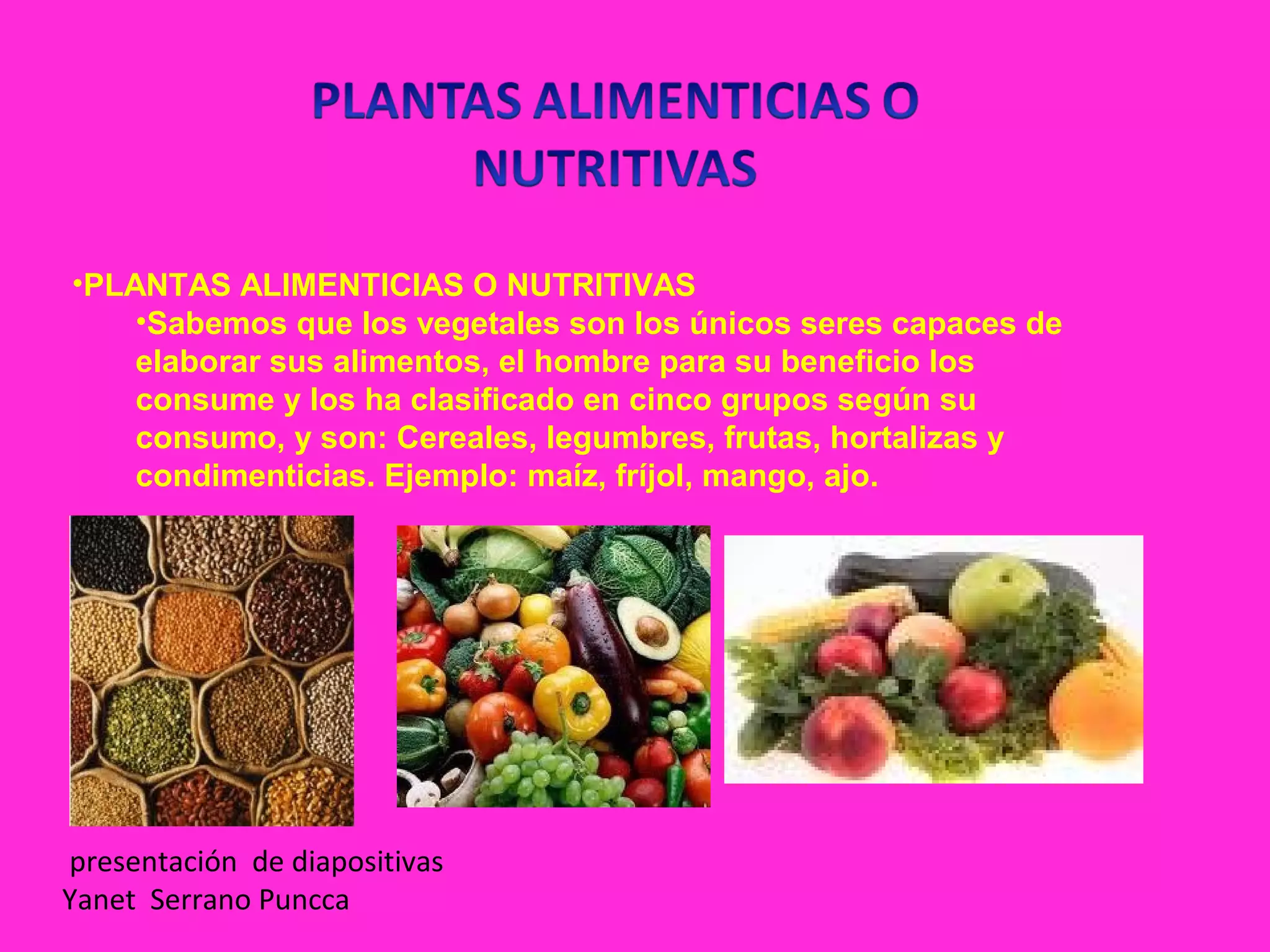 Sesion 2 clasificacion de planta | PPT
