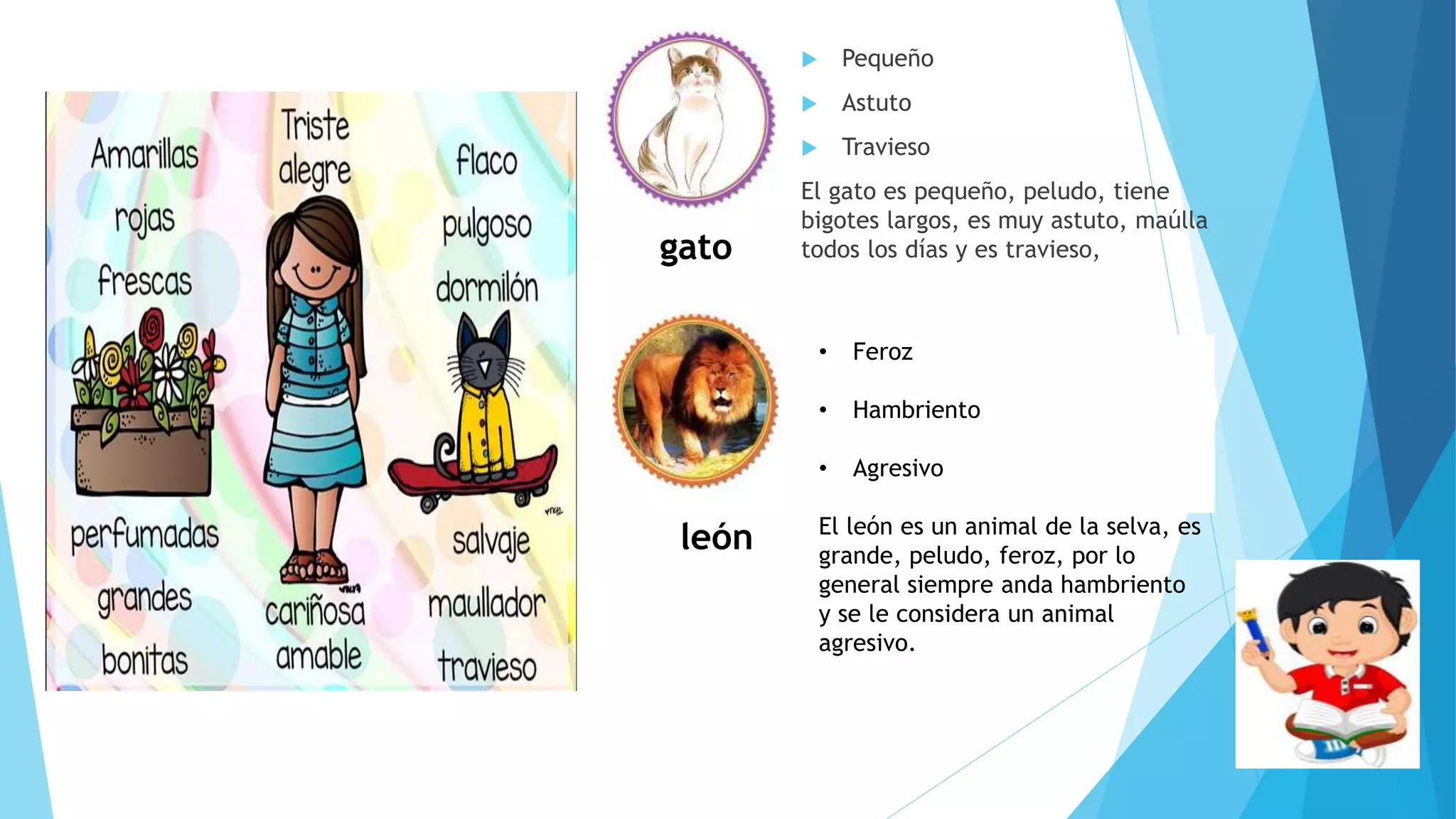 2O. GRADO ADJETIVOS, VALOR POSICIONAL, LOS SENTIMIENTOS Y LAS EMOCIONES ...