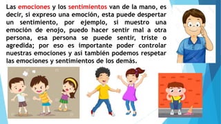 2O. GRADO ADJETIVOS, VALOR POSICIONAL, LOS SENTIMIENTOS Y LAS EMOCIONES ...