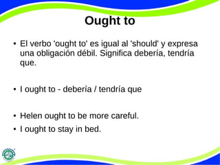 Sesion6 -modal verbs | PPT
