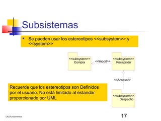 Sesion 6 1 uml paquetes | PPT