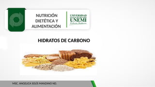 SESION 6 CARBOHIDRATOSssssssssssssssssssssssssssspptx | PPTX