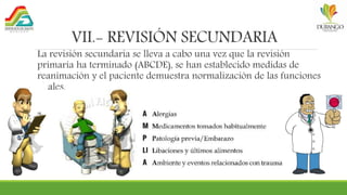 Atencion inicial paciente politraumatizado ATLS | PPTX