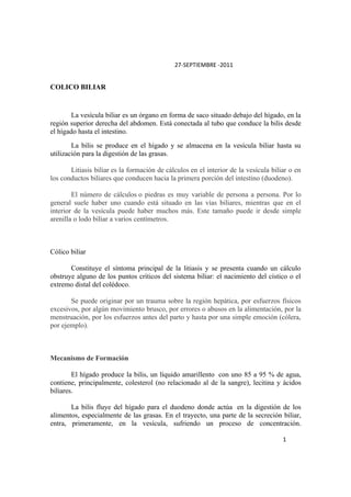 (2011-09-27) COLICO BILIAR (DOC) | DOC