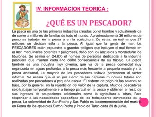 Sesion de aprendizaje ¨el pescador¨ | PPTX