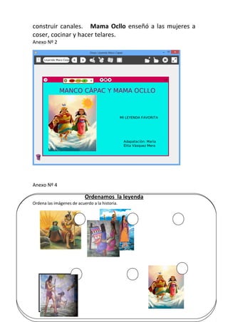 Sesion de manco capac y mama ocllo | DOC
