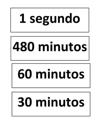 Sesion de matematica medimos el tiempo | DOCX