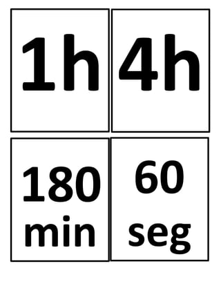 Sesion de matematica medimos el tiempo | DOCX