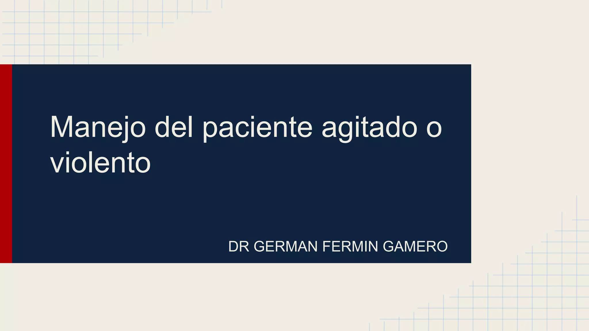 Paciente agitado, urgencias psiquiatricas , agitacion psicomotriz ...