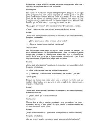 Sesion de tutoria cuarto grado n | DOCX