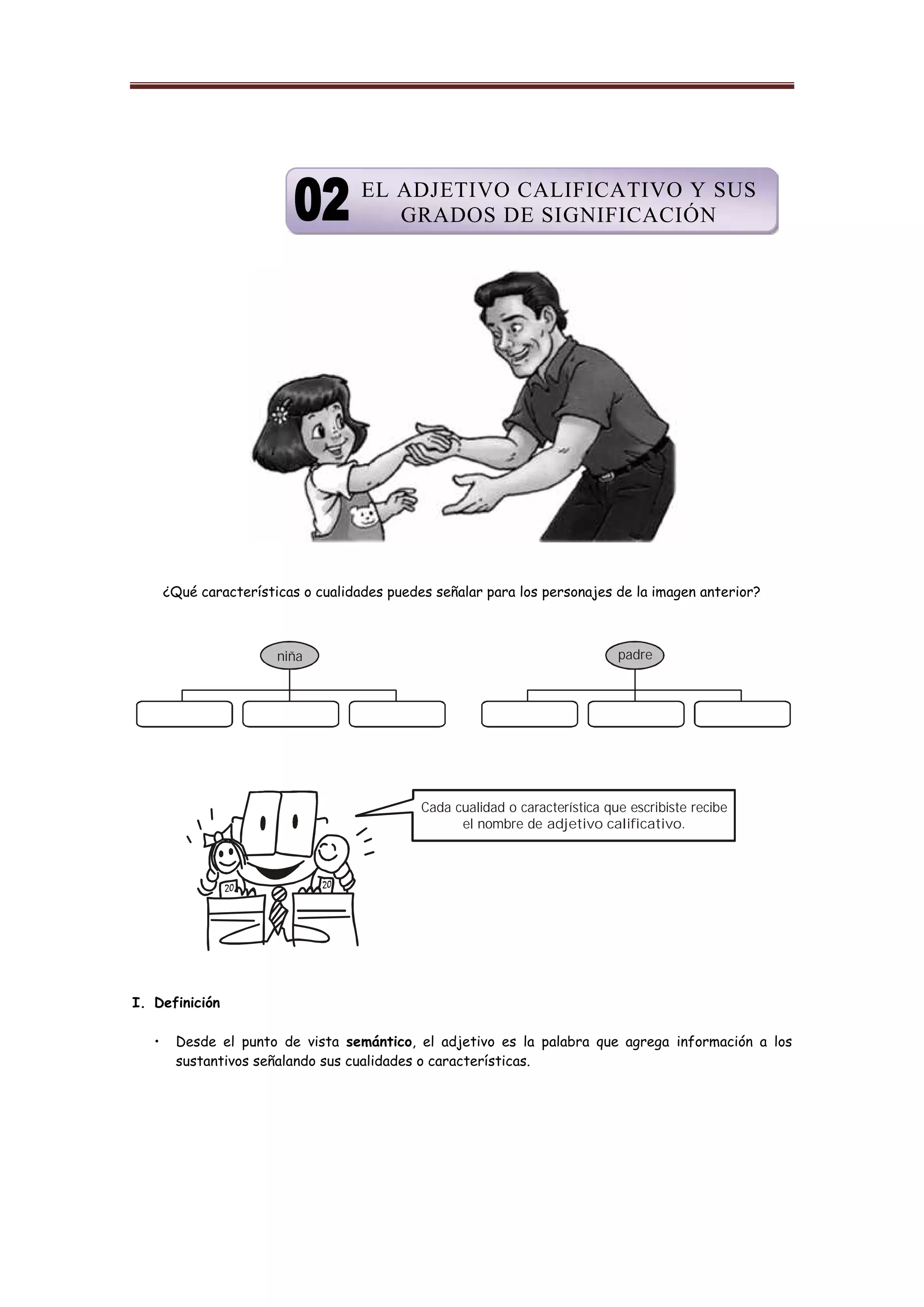 Sesion el adjetivo | PDF