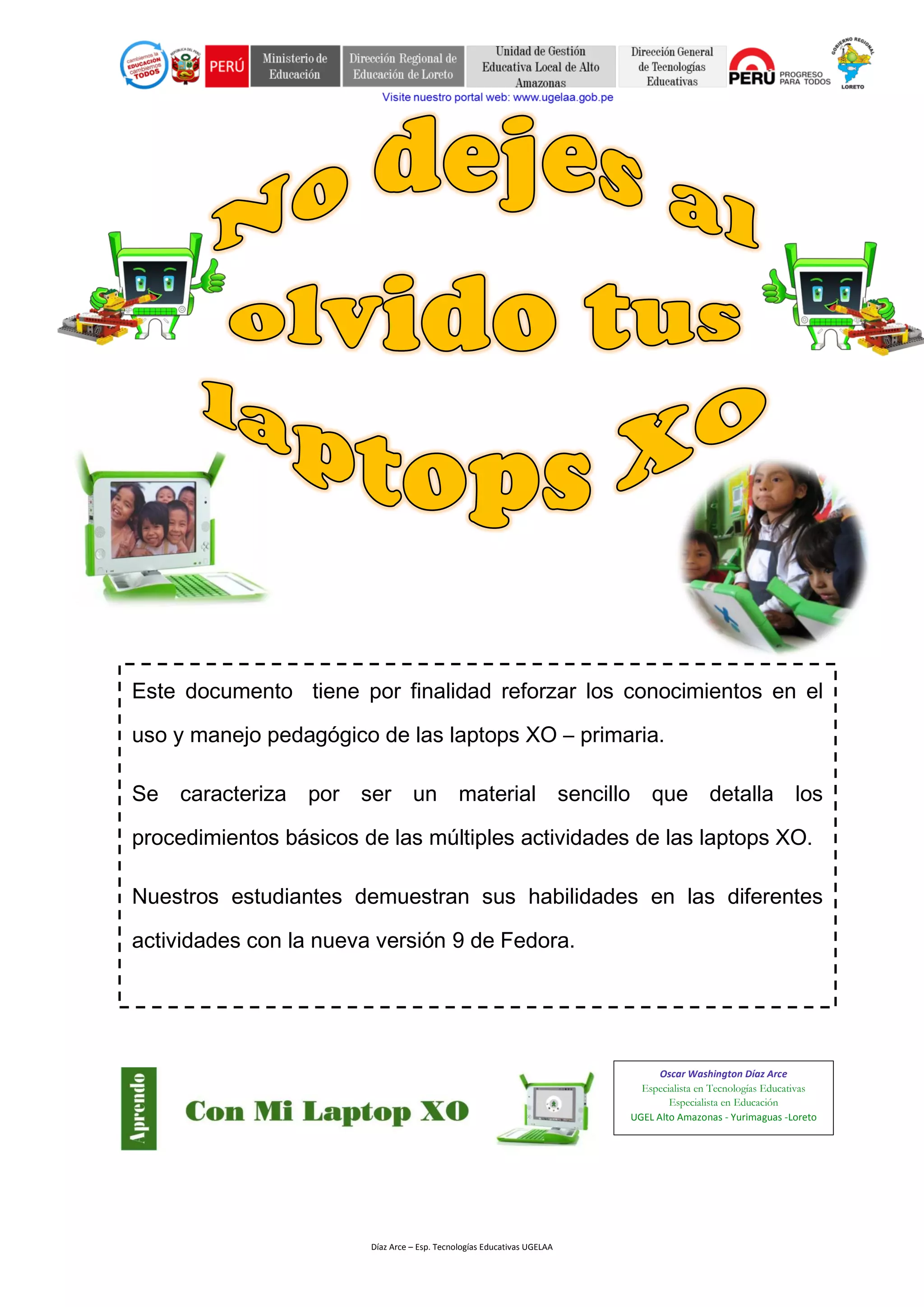 Sesiones con xo primaria | PDF