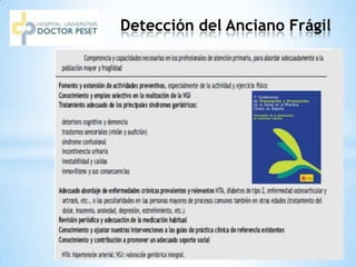 Anciano Frágil en Atención Primaria | PPTX