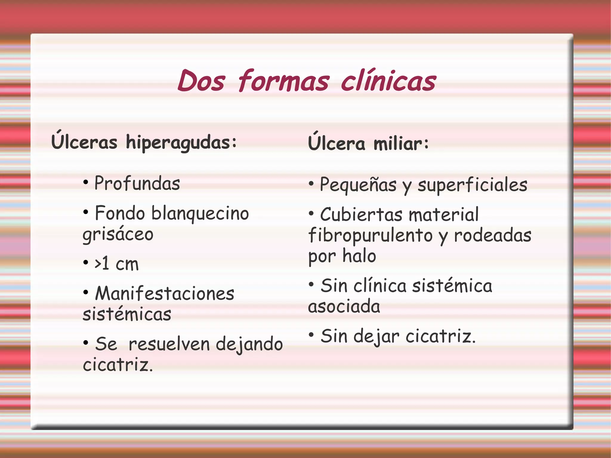 Sesión clínica: "Manejo de la úlcera genital"
