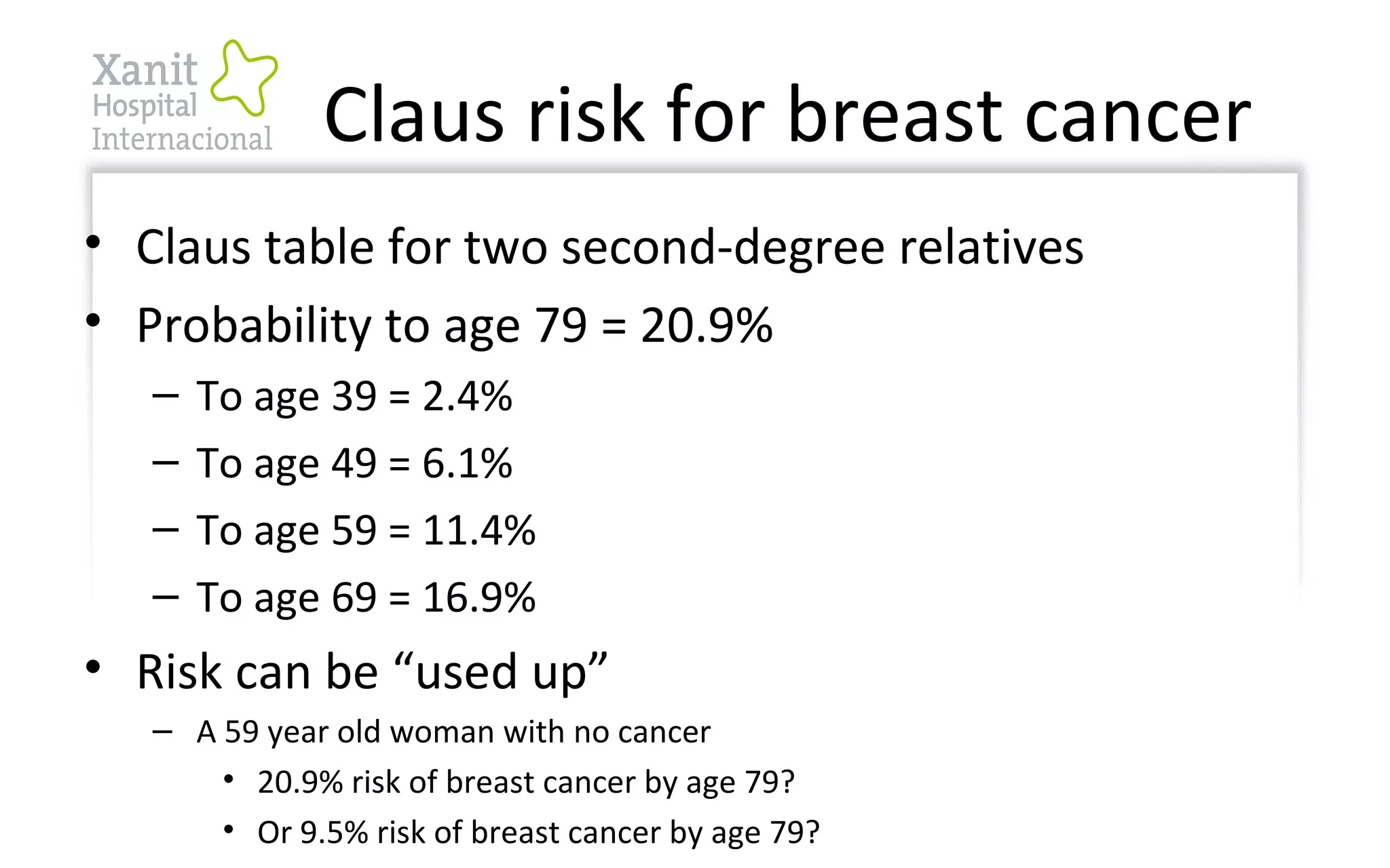 Cancer screening and Genetics Risk Assessment Counseling program | PPT