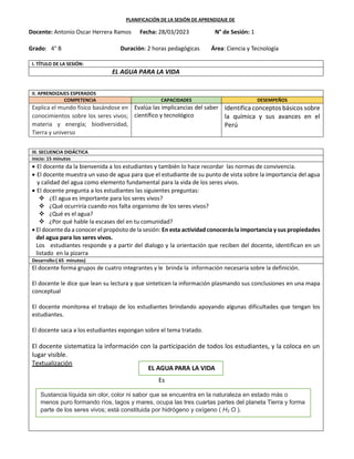 SESION N° 1 EL AGUA PARA LA VIDA.docx