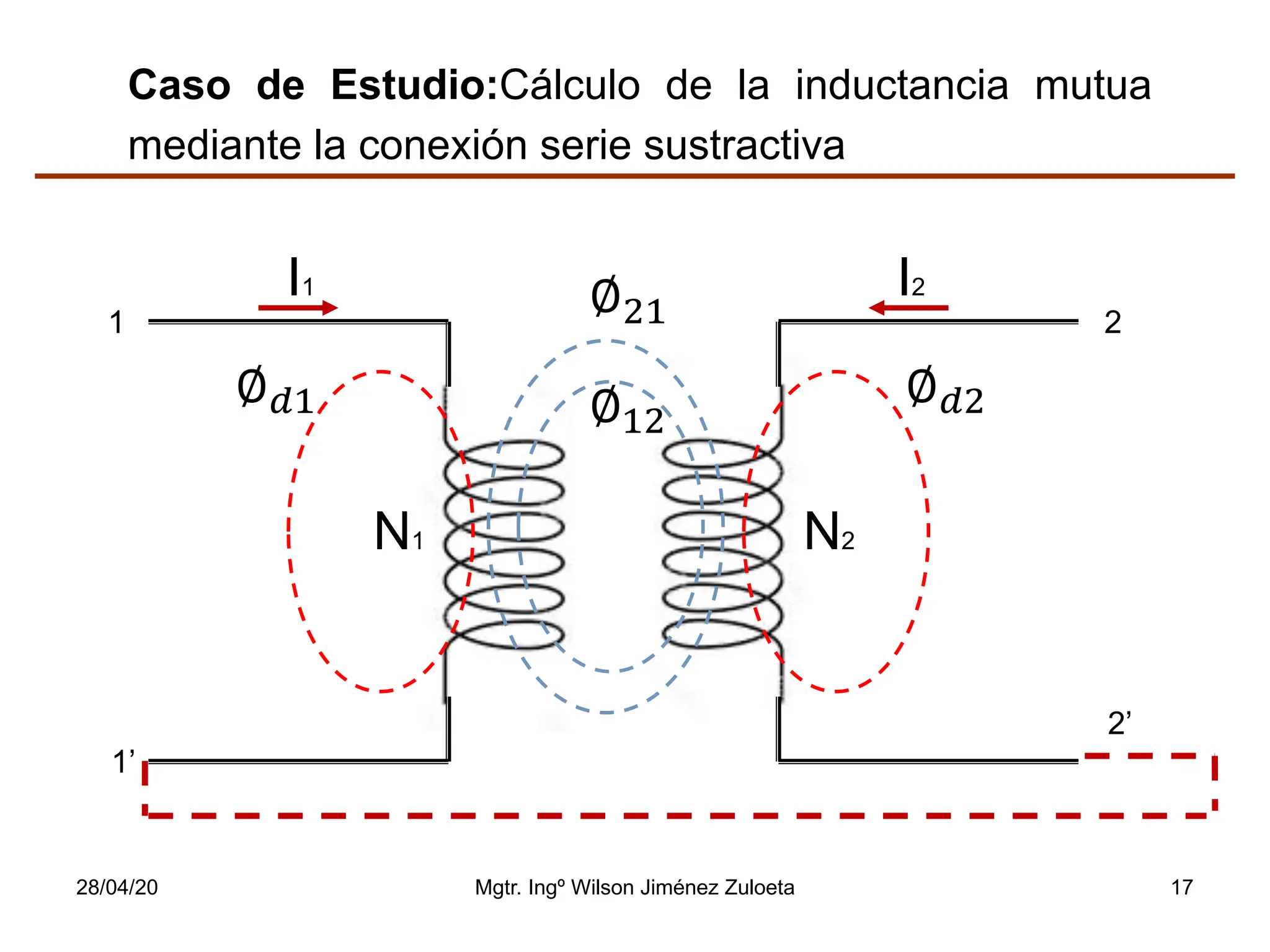 Sesión N 4 Inductancia Mutua Y Coeficiente De Acoplamiento Pdf