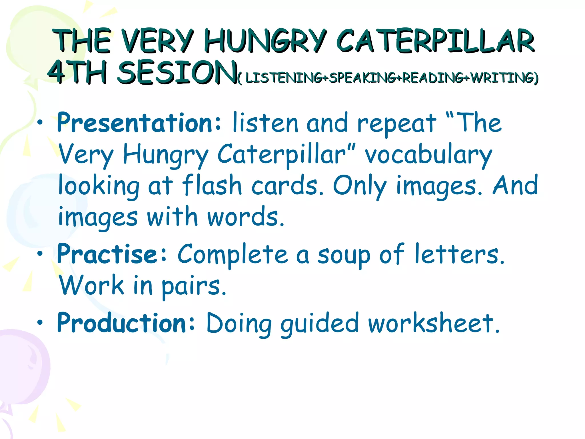 Sesions didactic unit | PPT