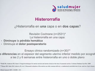 Evidence-based cesarean technique | PPT