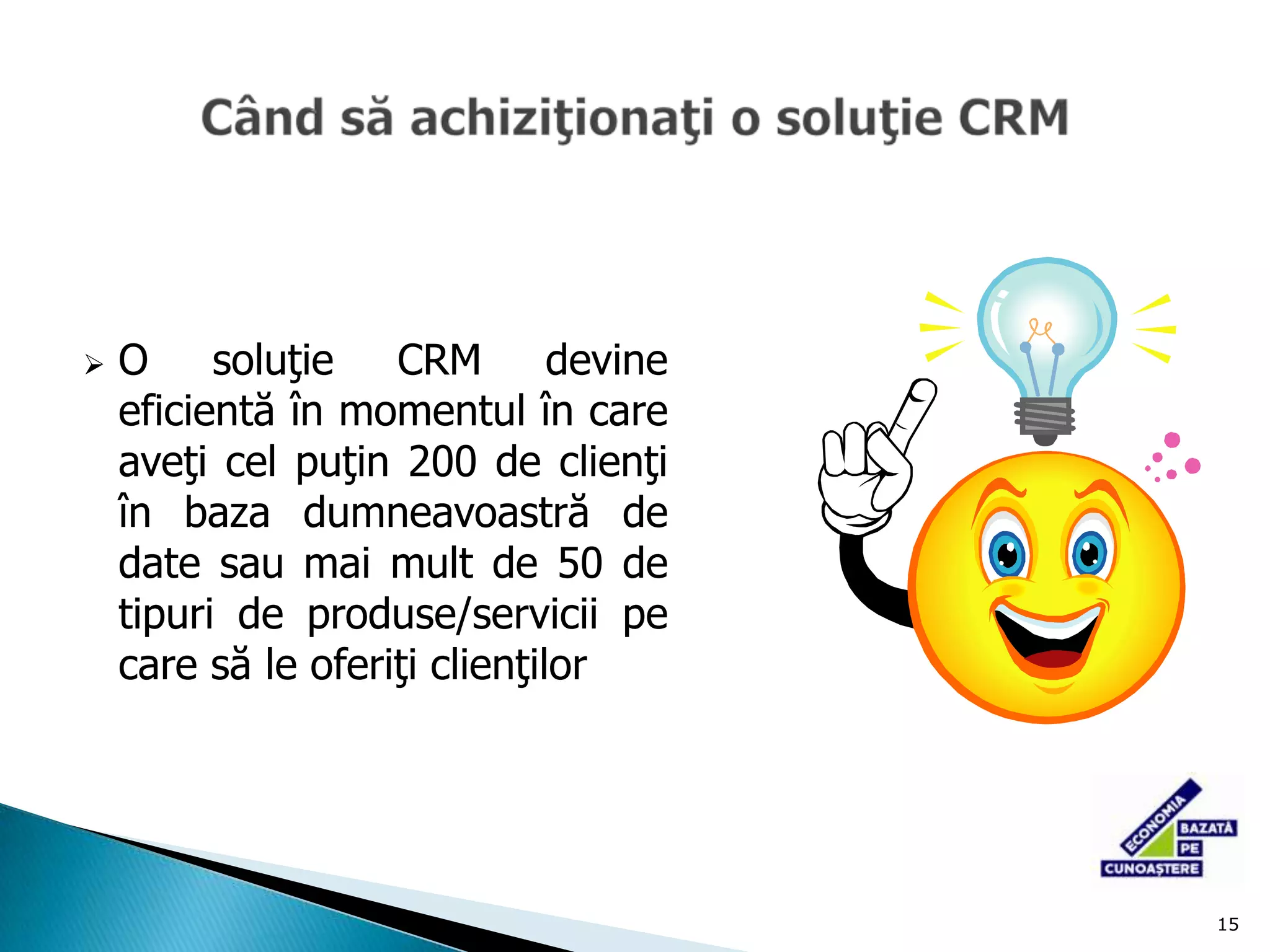 Instrumente TIC– sistem pentru gestionarea relatiei cu clientii (CRM) | PPTX