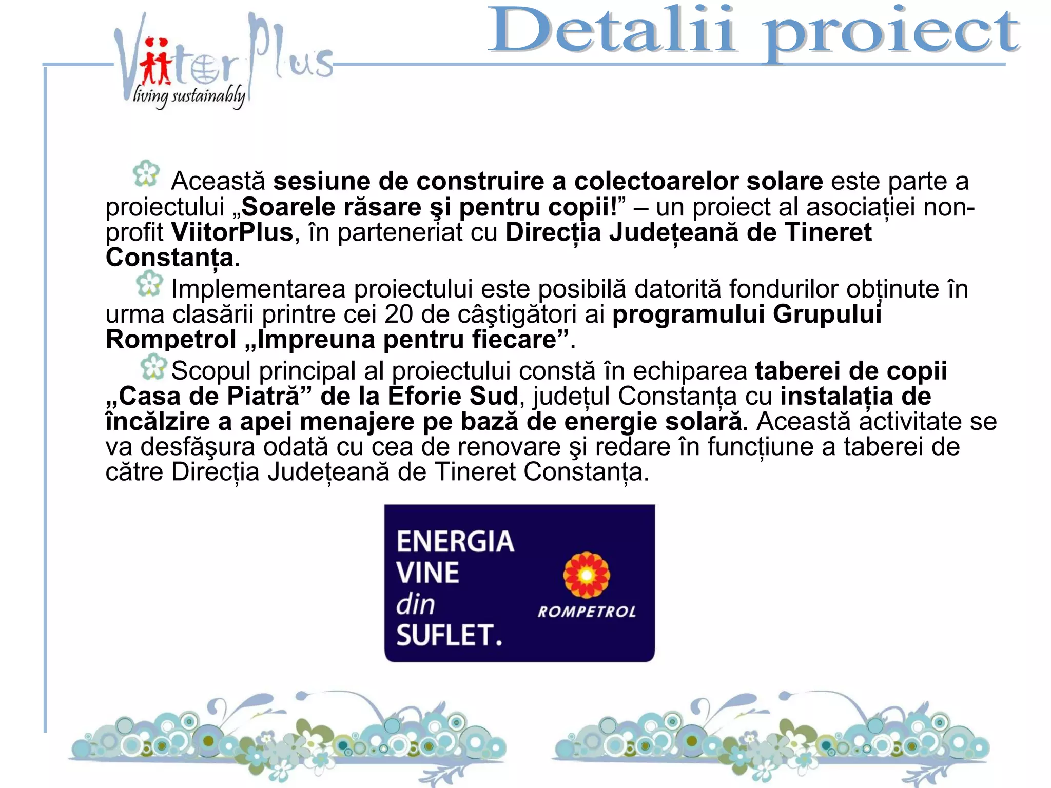 Sesiuni de construire panouri solare final | PDF