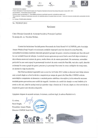 Sesizare directia de asistenta sociala si protectia copilului | PDF