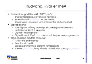 Sesjon6 Bjarte Ramstad Ikt Dugleik | PPT