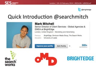 Ses london2013 markmitchell | PPT