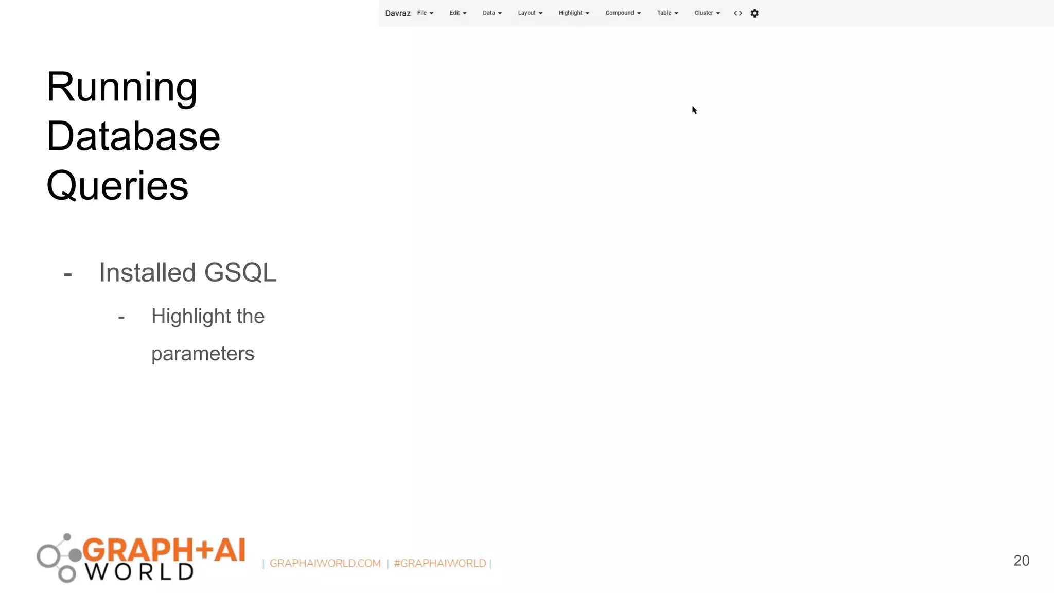 Davraz - A graph visualization and exploration software. | PPT