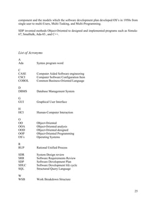 Software Development Plan | PDF