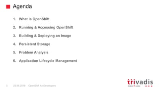 TechEvent OpenShift for Developers | PDF