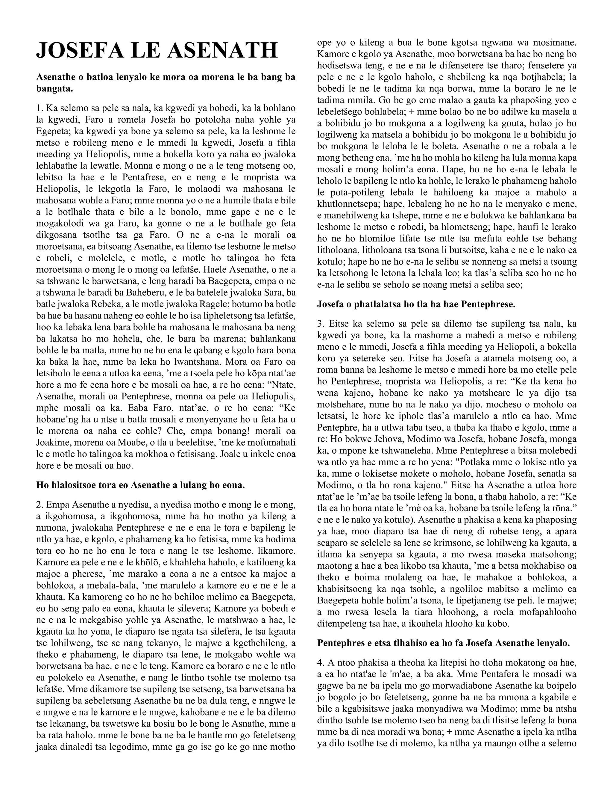 Sesotho - Joseph and Asenath by E.W. Brooks.pdf