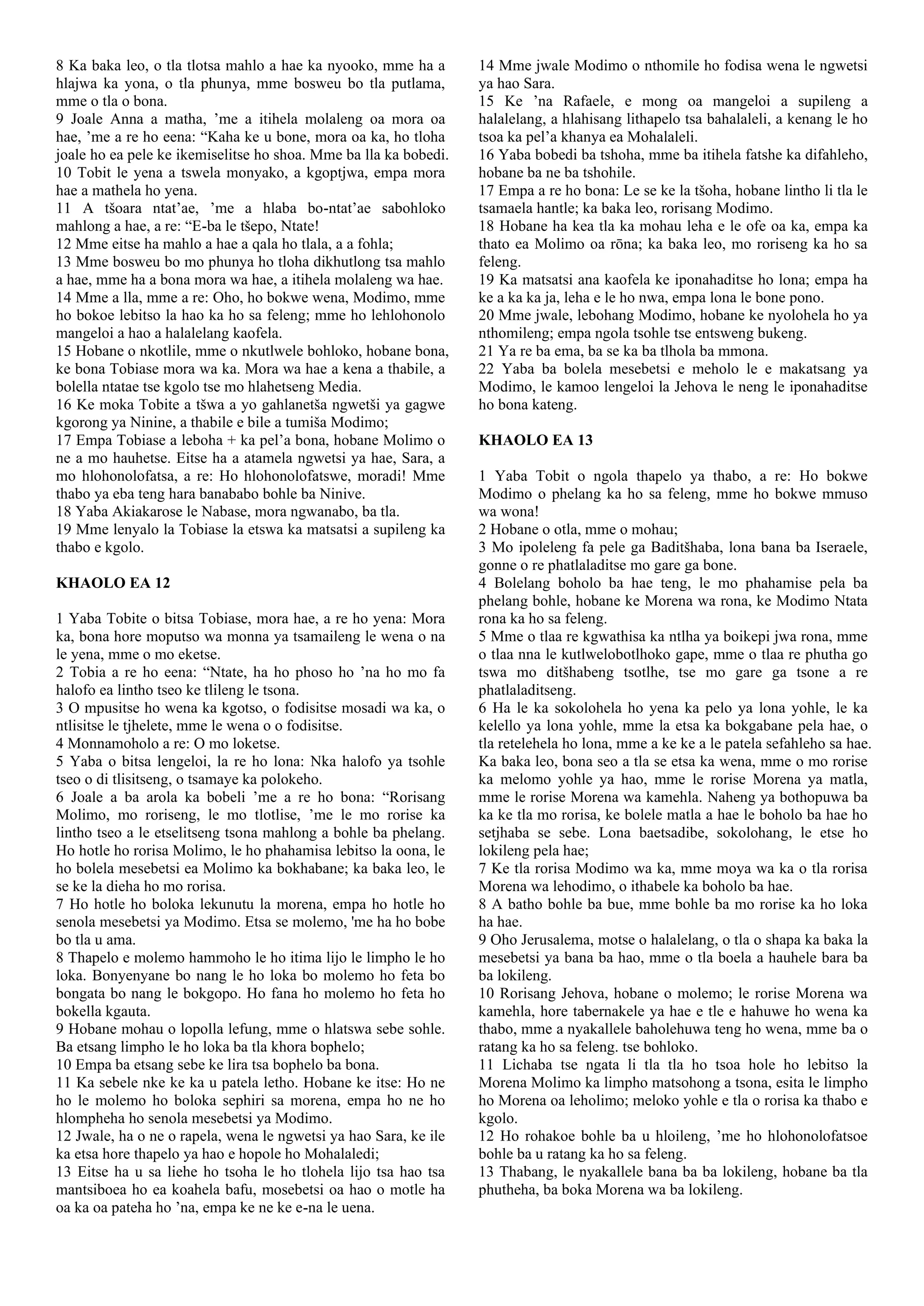 Sesotho - Tobit.pdf
