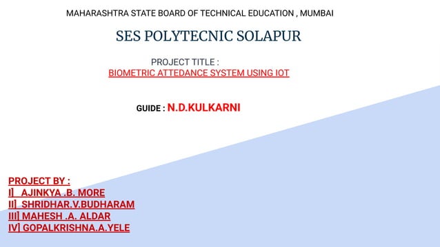 Ses polytecnic solapur | PDF | Consumer Electronics | Technology ...