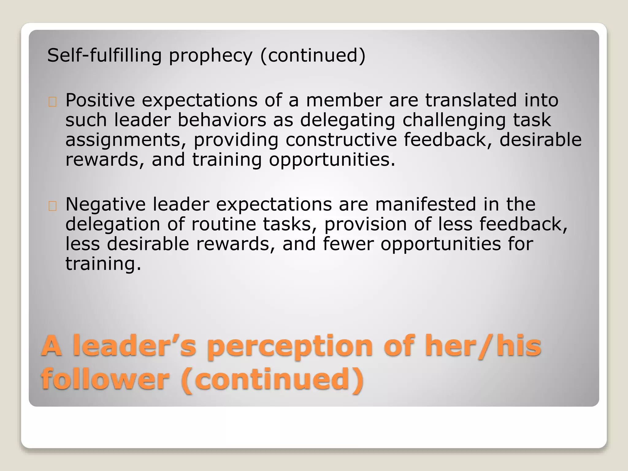 dyadic leadership | PPTX